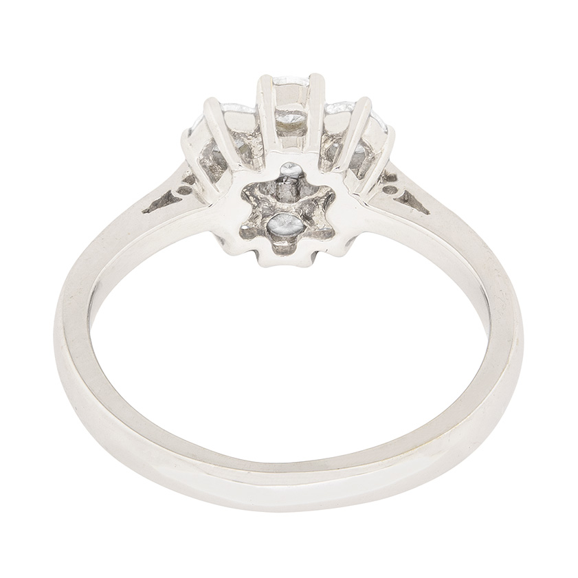 Diamond Daisy Cluster Ring | Farringdons