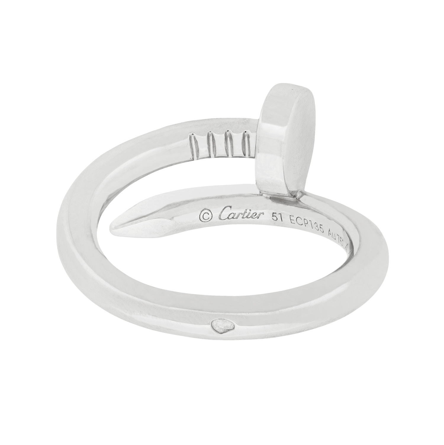 Cartier Juste Un Clou Screw Plain Band Ring | Farringdons
