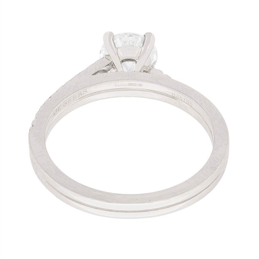 DeBeers 'Promise' 0.75ct Diamond Solitaire Engagement Ring | Farringdons