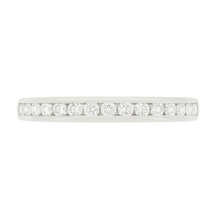 Tiffany & Co. 0.26ct Diamond Half Eternity Band | Farringdons Jewellery