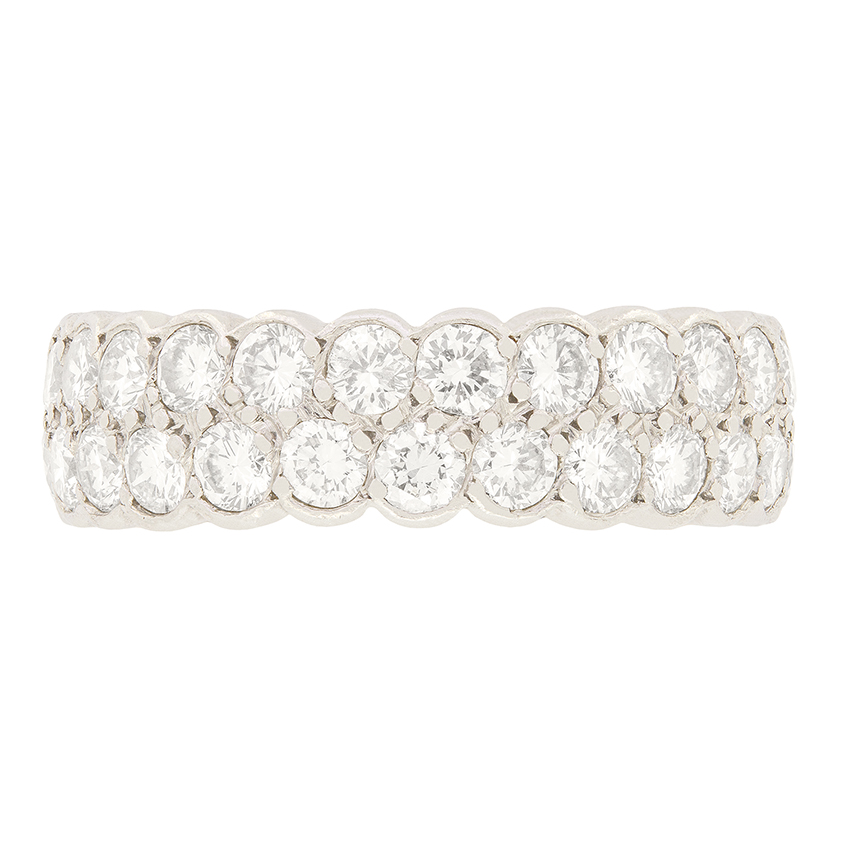 Vintage 5.00ct eternity ring, c.1950s | Farringdons Jewellery