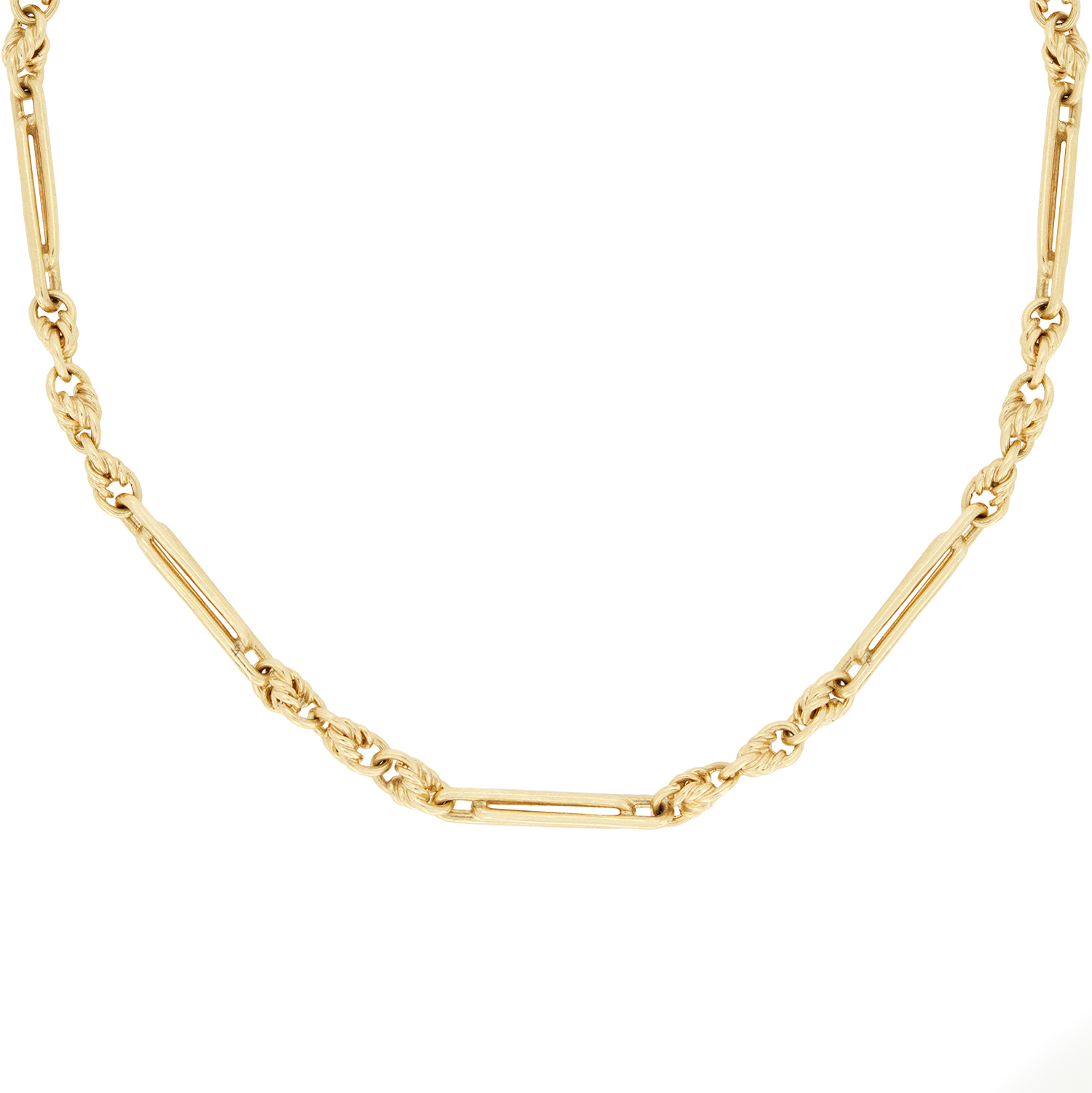 Vintage 9ct Gold Watch Chain, hallmarked 1976 | Farringdons Jewellery